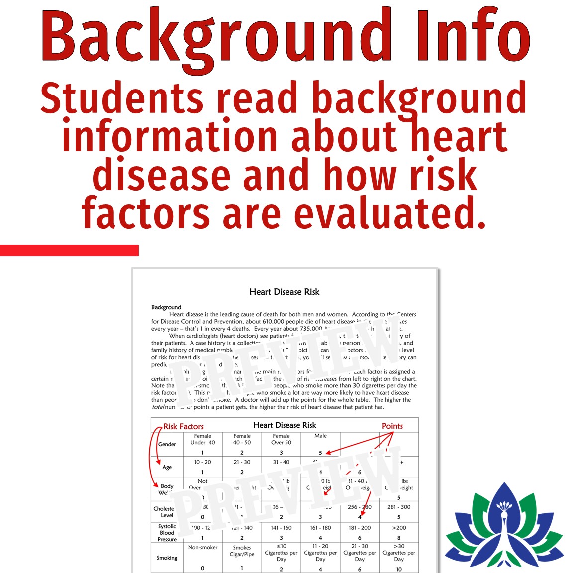 Valentine's Day Science: Circulatory System and Heart Disease Activity ...