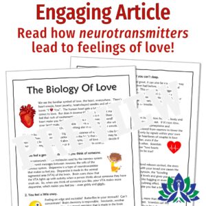 Valentine's Day Science Reading: The BRAIN and Love - Flying Colors Science