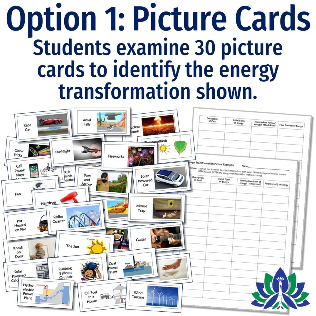 Energy Transformations Activity - Flying Colors Science