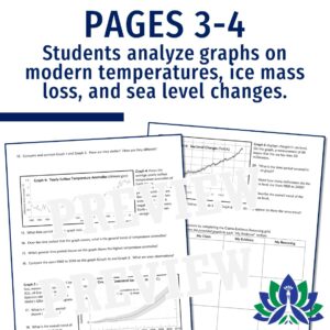 Climate Change Graphs Worksheet - Flying Colors Science