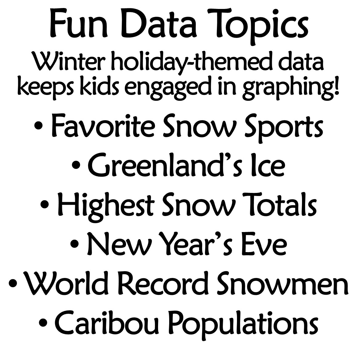 Winter and Christmas Science Activity: Practice Graphing - Flying ...