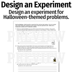 Halloween Science Worksheet: Scientific Method Review - Flying Colors ...