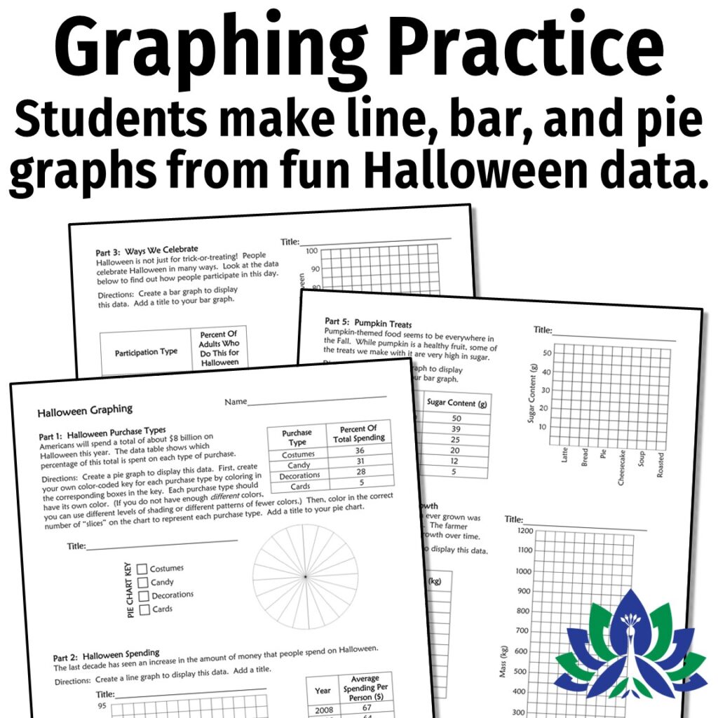 Halloween Science Graphing Worksheet - Flying Colors Science