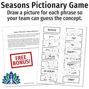 Reason for the Seasons Activity BUNDLE - Flying Colors Science