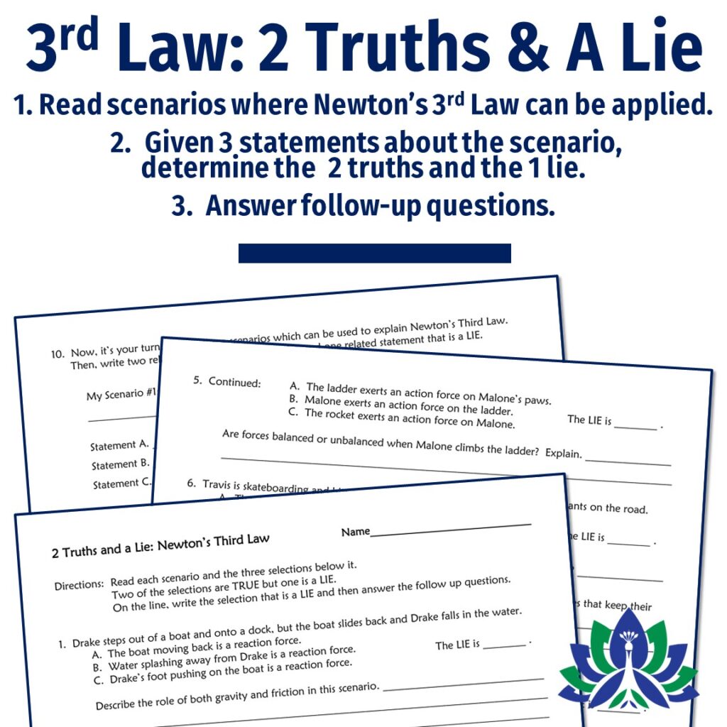 Newton's Laws of Motion Unit - Flying Colors Science