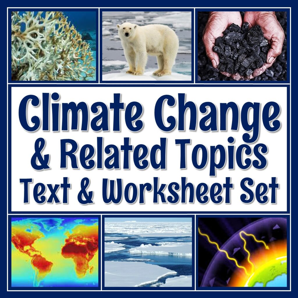 Climate Change Articles for Students (Set of 6) - Flying Colors Science