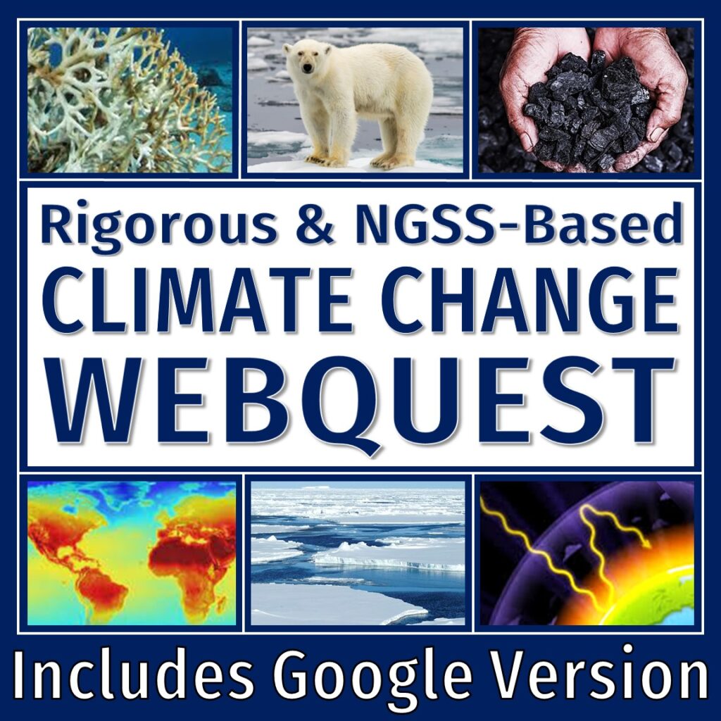 Climate Change Webquest - Flying Colors Science