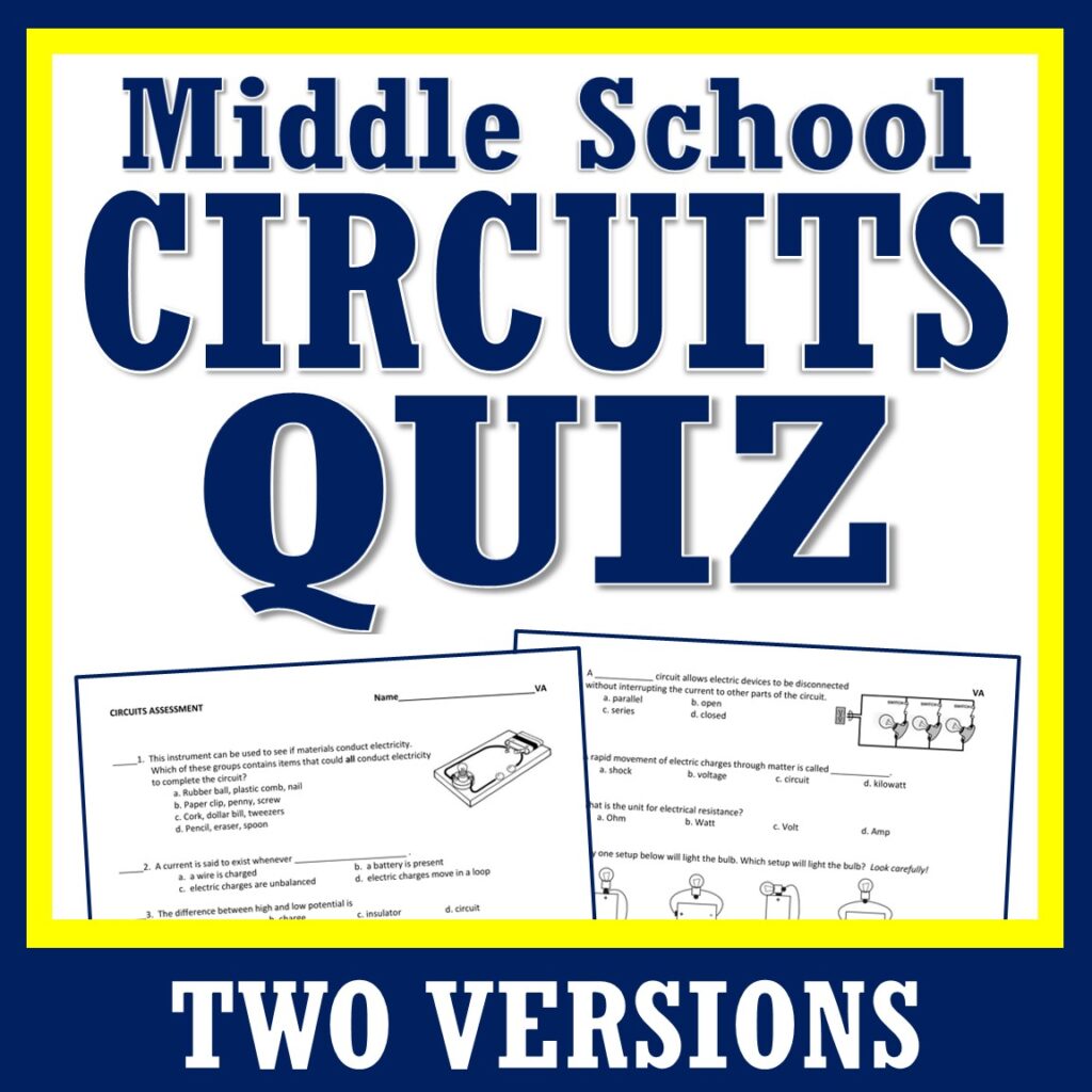 Electricity Circuits Quiz - Flying Colors Science