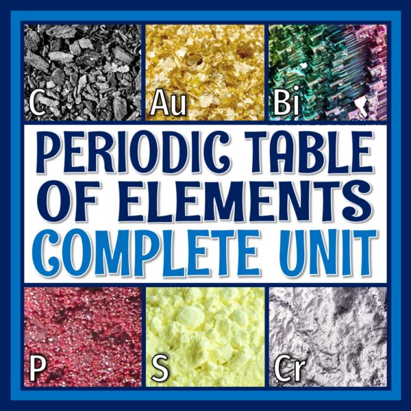 Atoms, Elements, and the Periodic Table Unit - Flying Colors Science