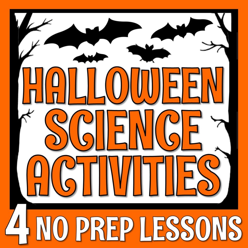Set of 4 Halloween Science Activities for Middle School - Flying Colors ...