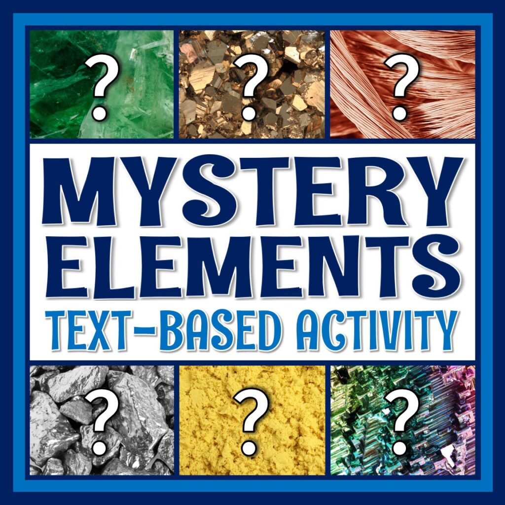 Elements Activity: Mystery Elements Article and Worksheet - Flying ...