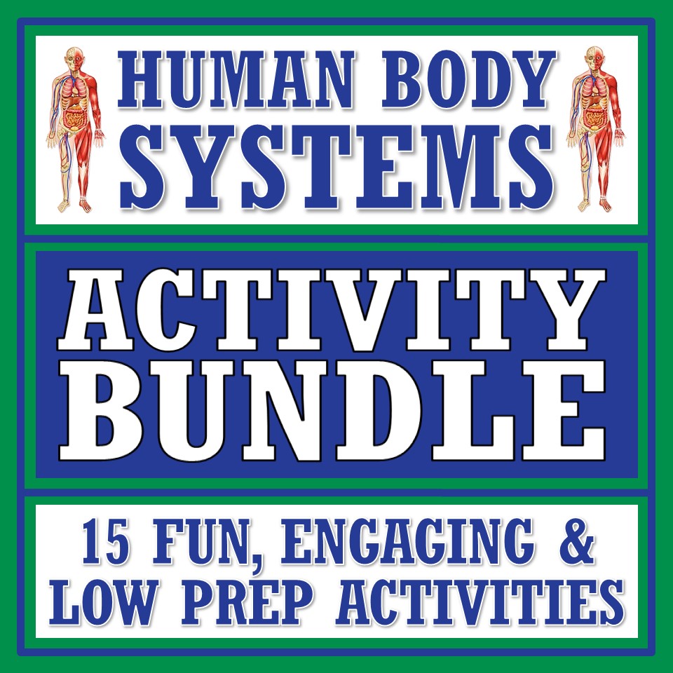 Human Body Organ Systems ACTIVITY BUNDLE - Flying Colors Science