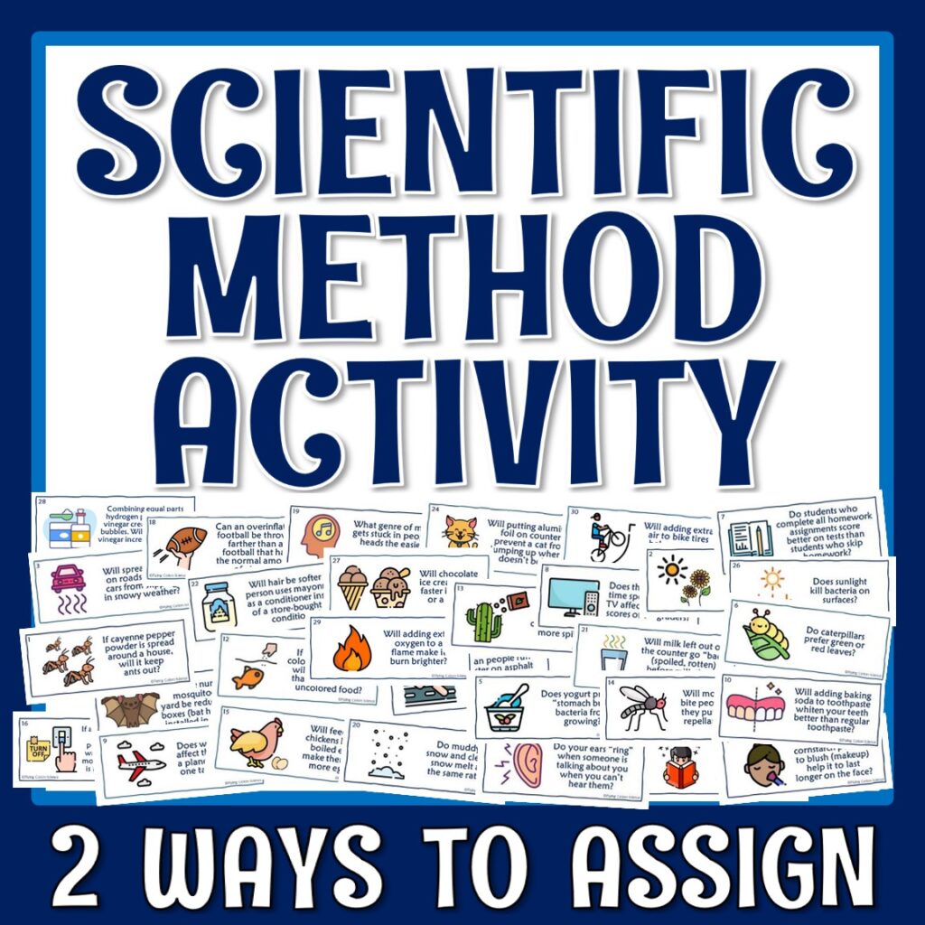 Scientific Method Stations Activity - Flying Colors Science