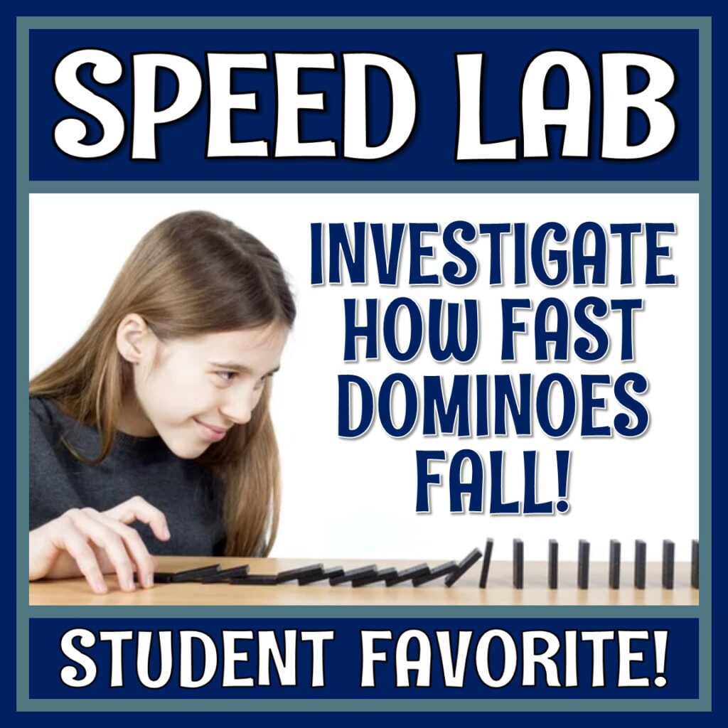 Speed and Motion Activity: Falling Dominoes - Flying Colors Science