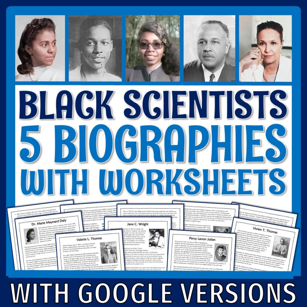 Black Scientist Biography Set of 5 - Flying Colors Science