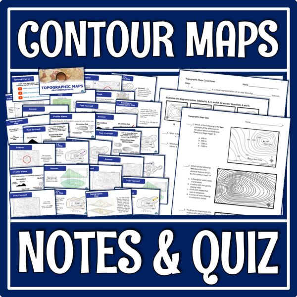 Contour Maps Notes and Quiz - Flying Colors Science