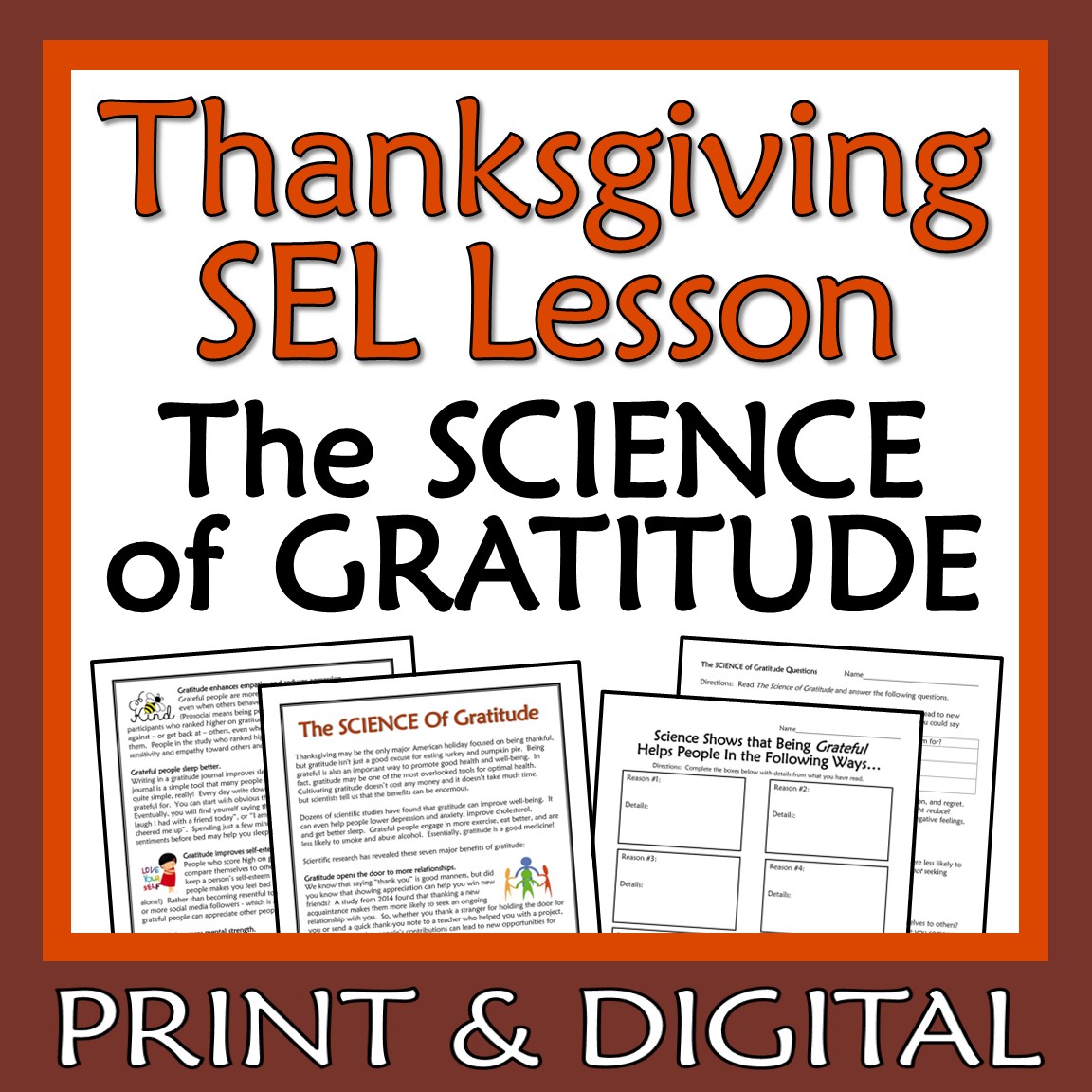 Thanksgiving Science Activity - Flying Colors Science
