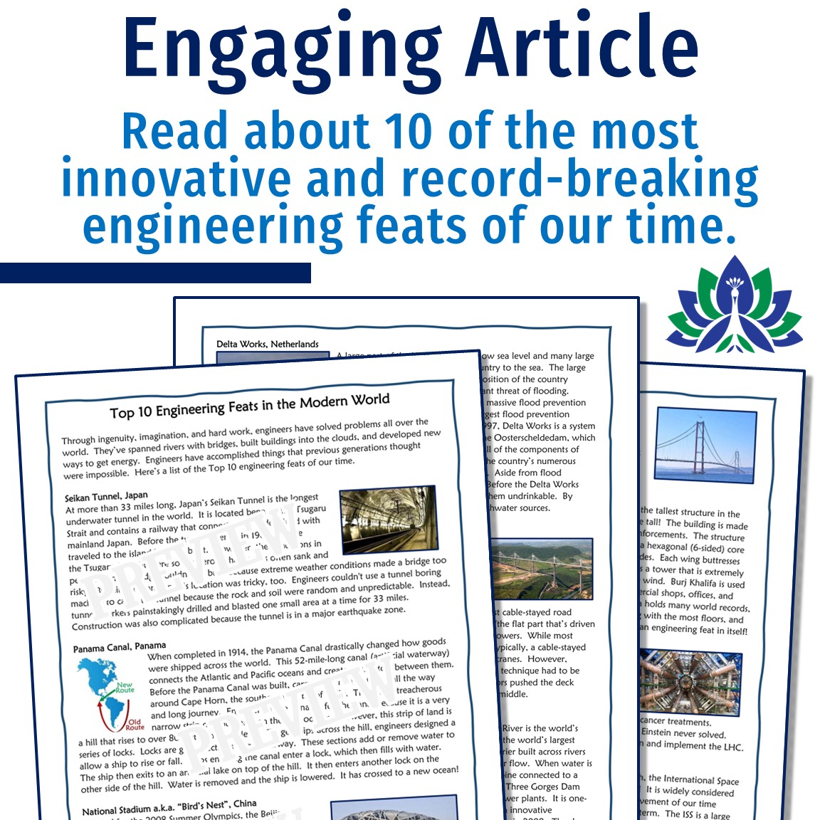 Top 10 Innovative Feats of Engineering Reading for Kids - Flying Colors ...