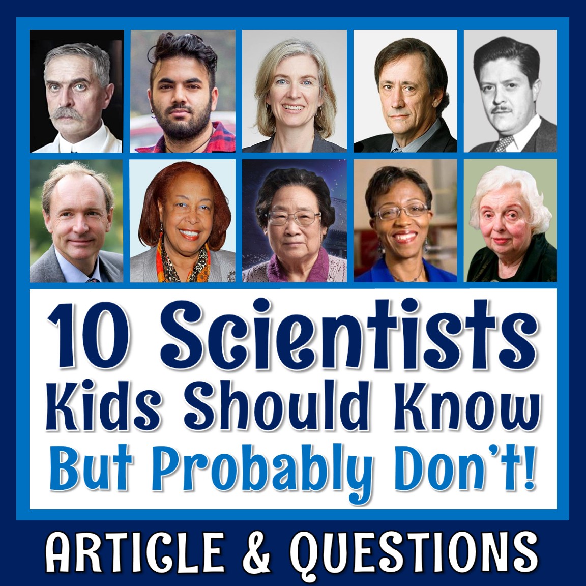 10 Scientists Everyone Should Know Article and Questions - Flying ...