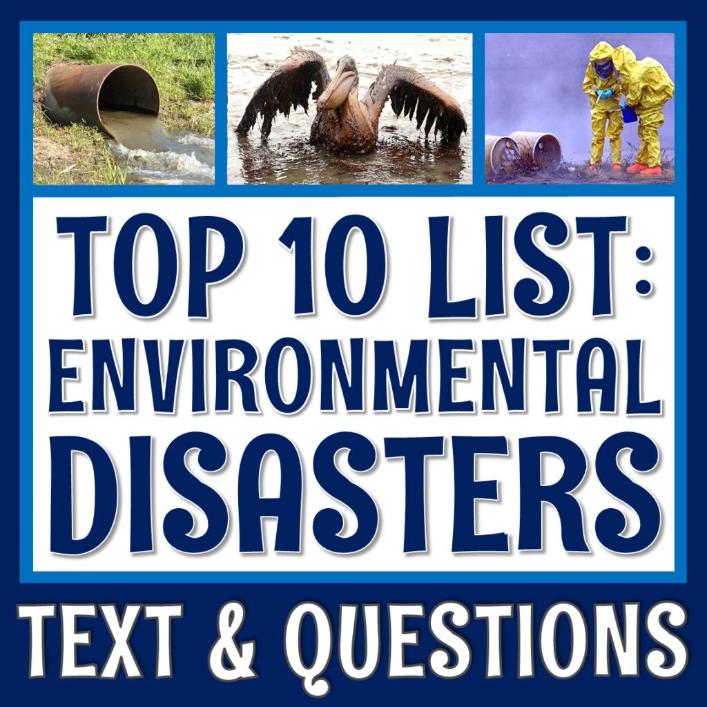 Environmental Disasters Reading and Questions - Flying Colors Science