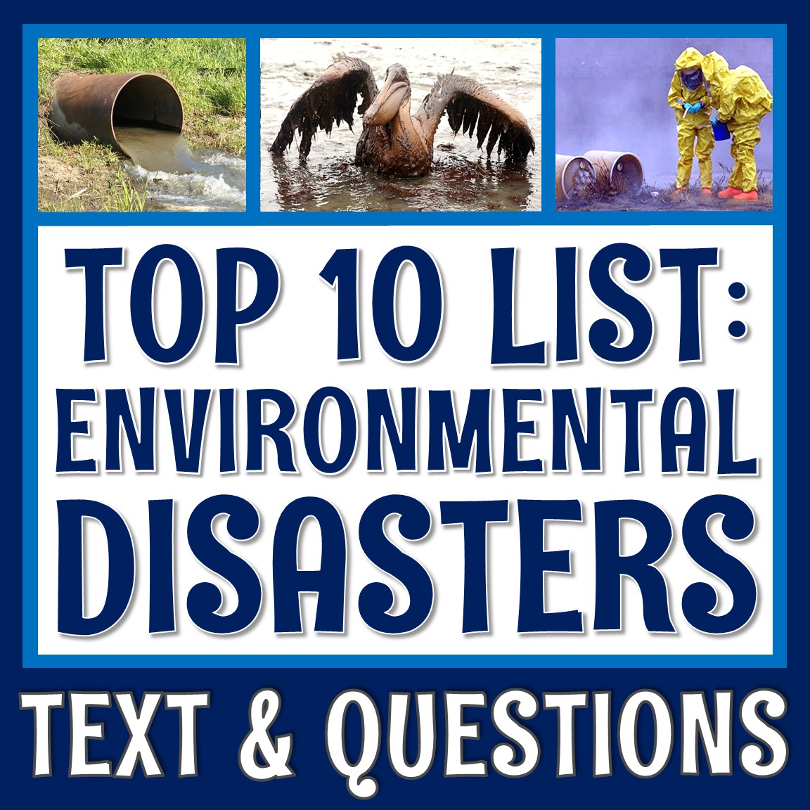 Environmental Disasters Reading and Questions - Flying Colors Science