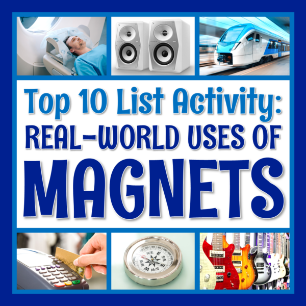 Real World Uses of Magnets Reading and Worksheet - Flying Colors Science