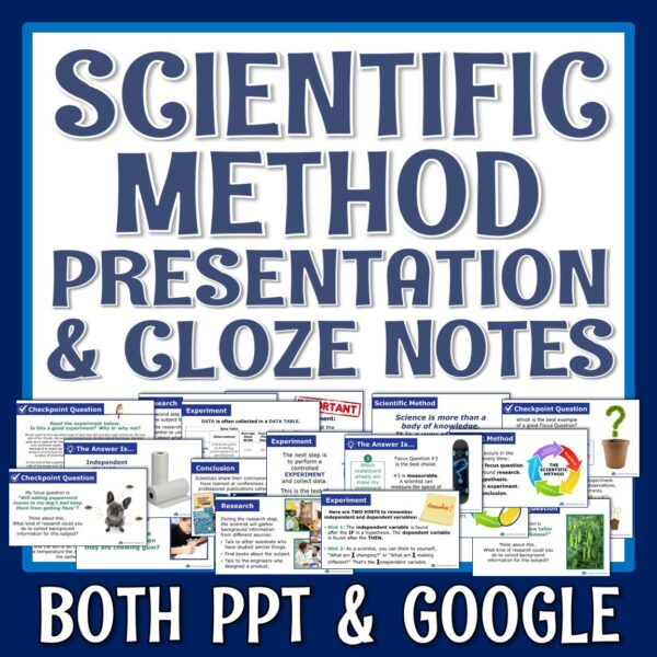 Scientific Method Notes Presentation - Flying Colors Science