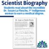 Native American Scientist Biography: Dr. Susan LaFlesche Picotte ...