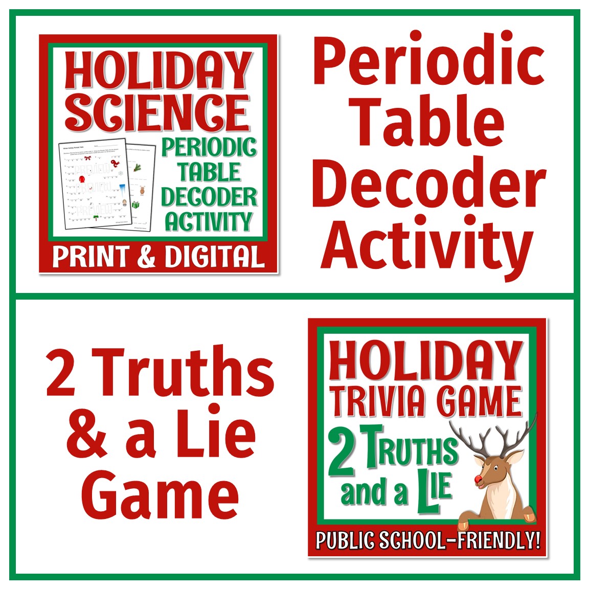 Christmas Science Activities BIG BUNDLE - Flying Colors Science