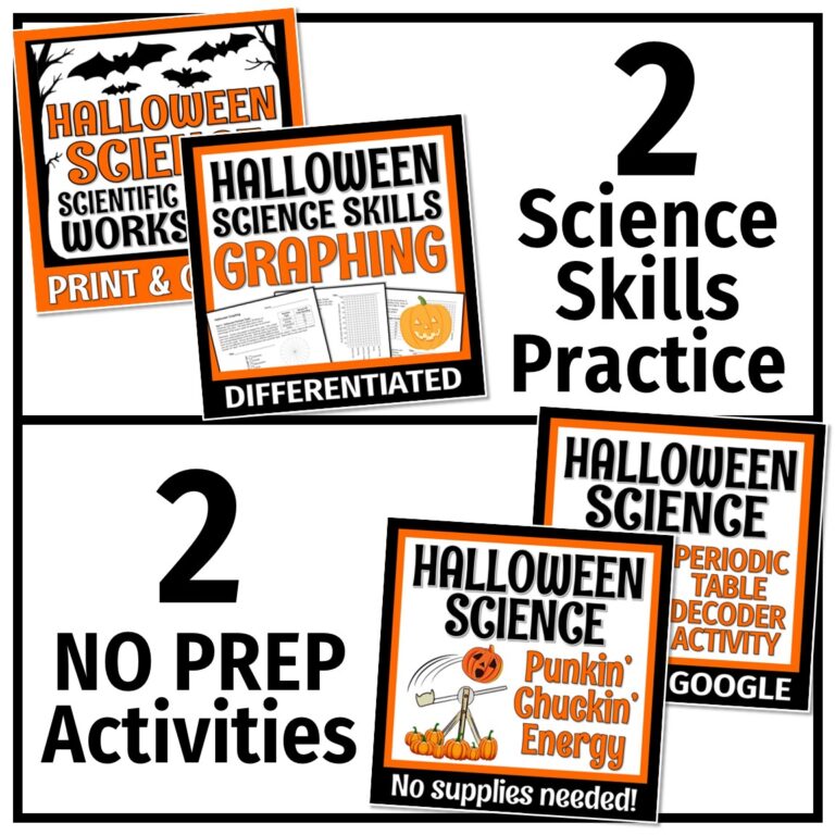 Halloween Science Activities BIG BUNDLE - Flying Colors Science