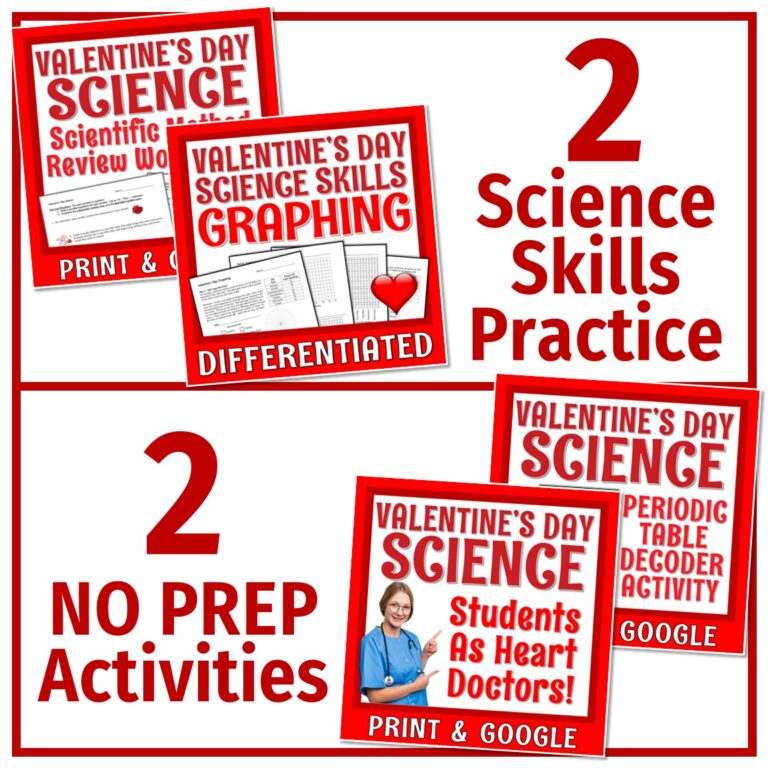 Valentine's Day Science Activities - Flying Colors Science
