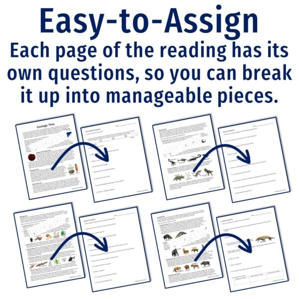 Geologic Time and History of Life on Earth Reading - Flying Colors Science