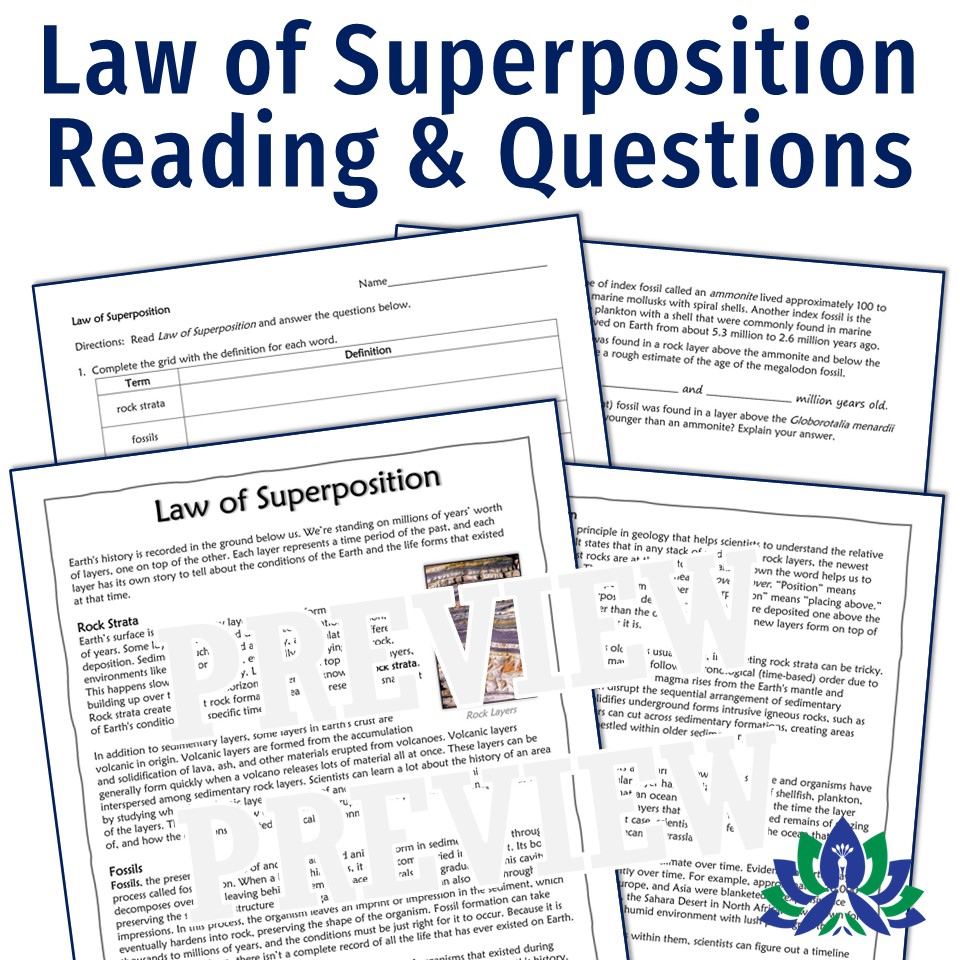 Geologic Time Activities Bundle - Flying Colors Science
