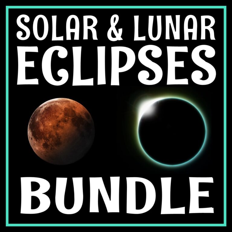 Lunar and Solar Eclipse Activities for Middle School - Flying Colors ...