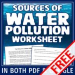Water Pollution Activities - Flying Colors Science