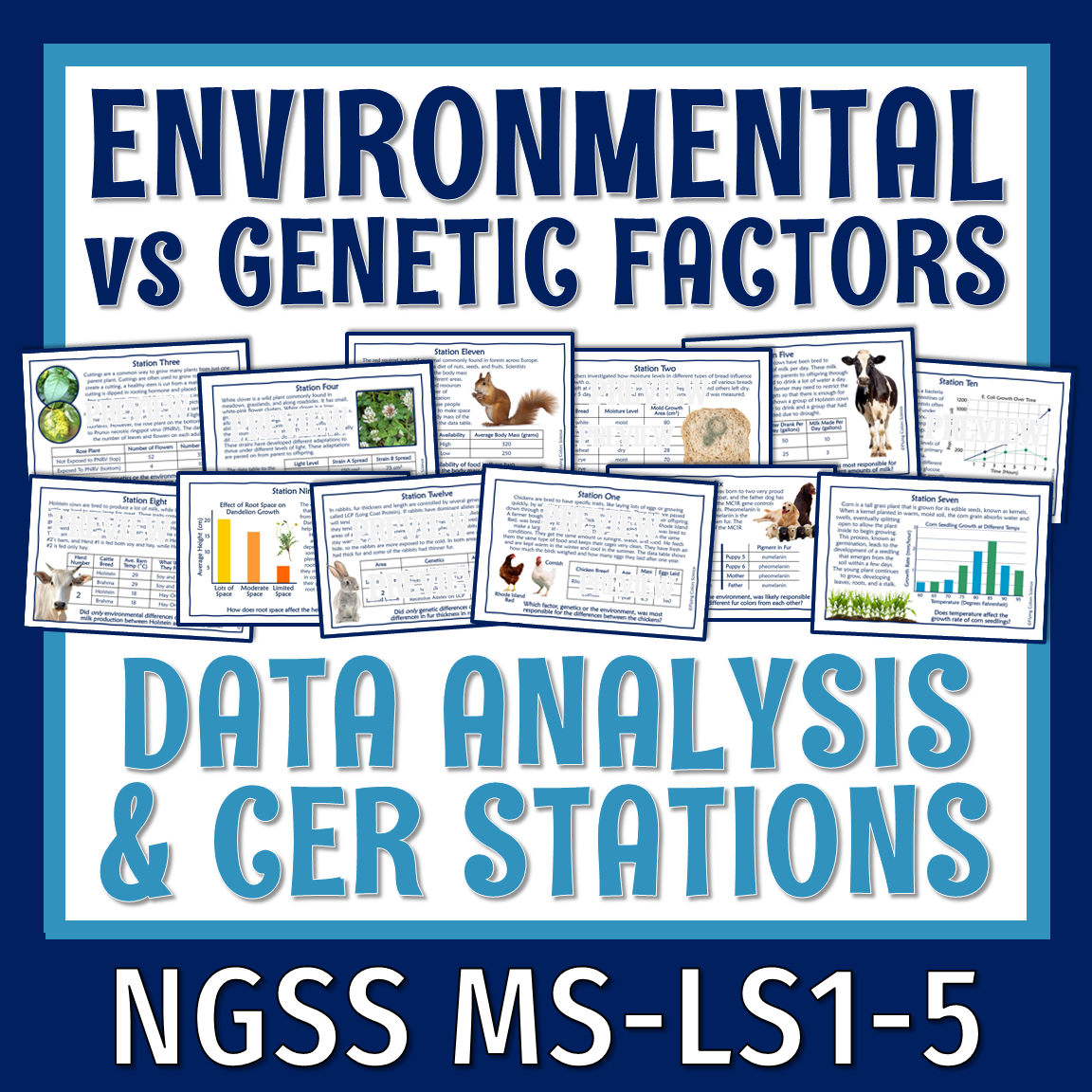 Environmental and Genetic Factors Influence the Growth of Organisms ...