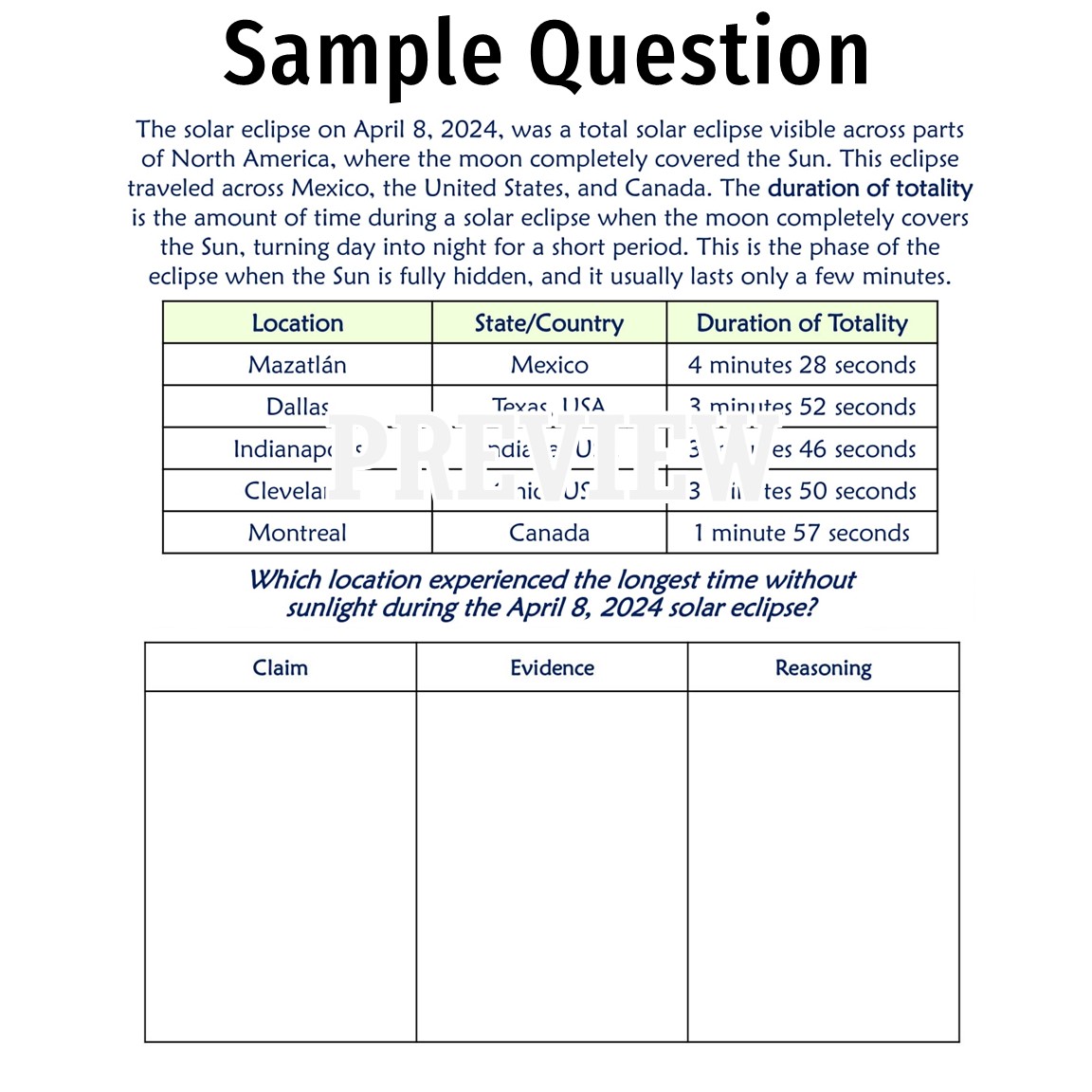 Moon Phases CER Activity Stations - Flying Colors Science