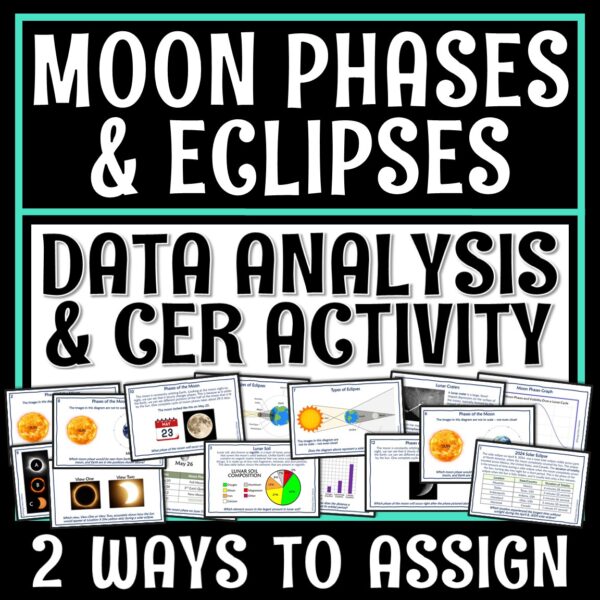 Moon Phases CER Activity Stations - Flying Colors Science