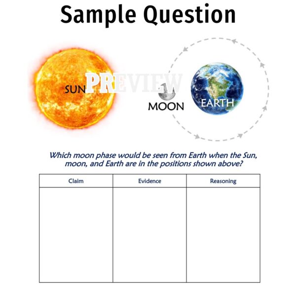 Moon Phases CER Activity Stations - Flying Colors Science