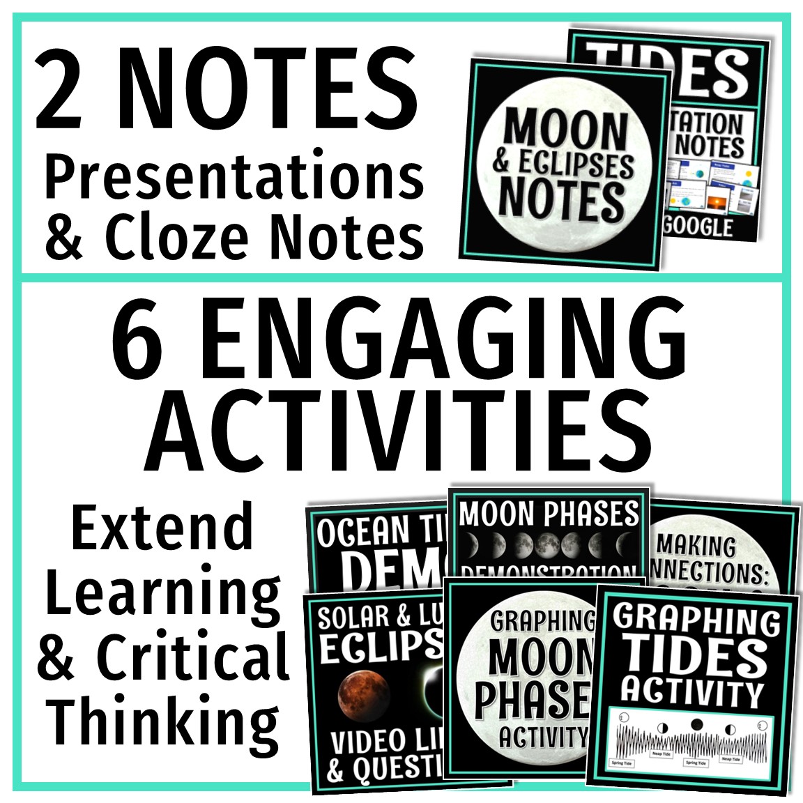 Moon Phases and Tides Unit - Flying Colors Science