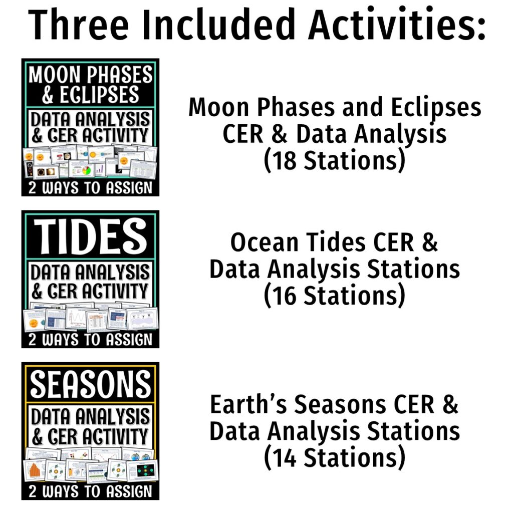 Earth's Place in the Universe Activities Bundle - Flying Colors Science