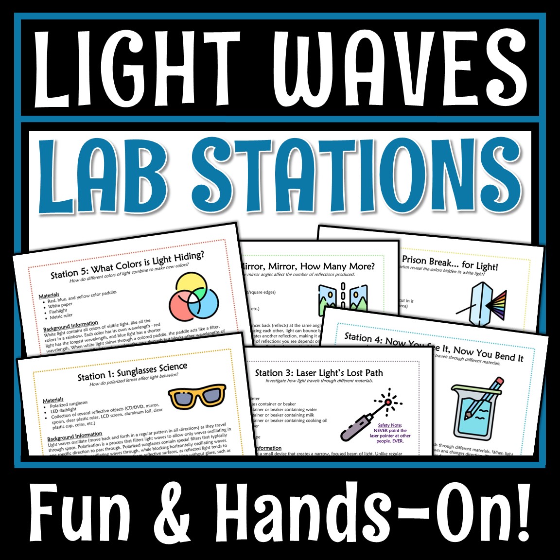 Properties of Light Lab - Flying Colors Science