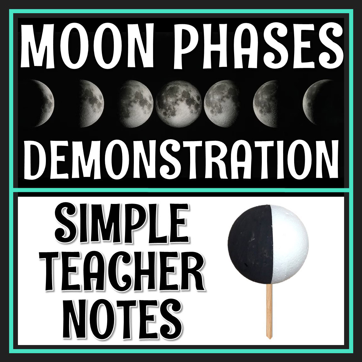 Best Moon Phases Demo for Middle School - Flying Colors Science