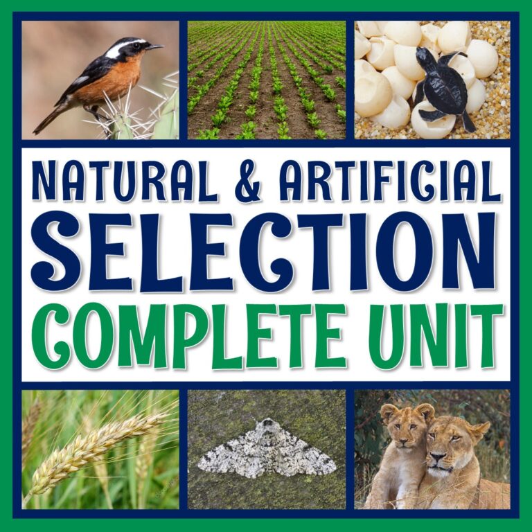 Artificial and Natural Selection Unit - Flying Colors Science