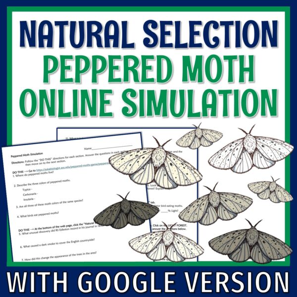 Natural Selection Online Activity - Flying Colors Science