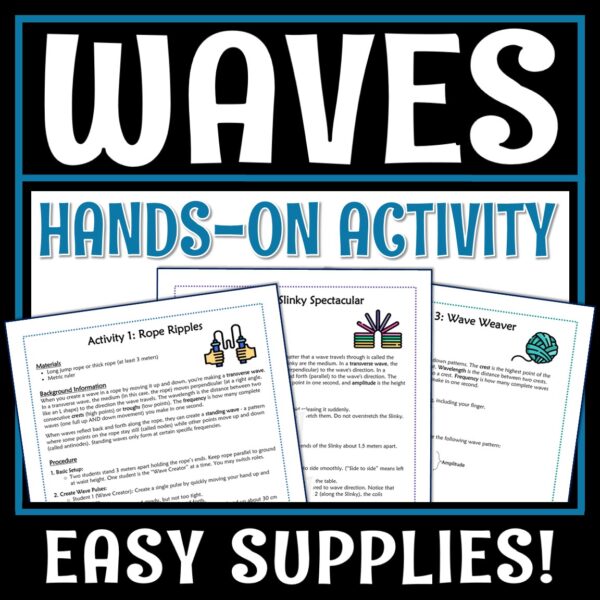 Hands-On Properties of Waves Activity - Flying Colors Science