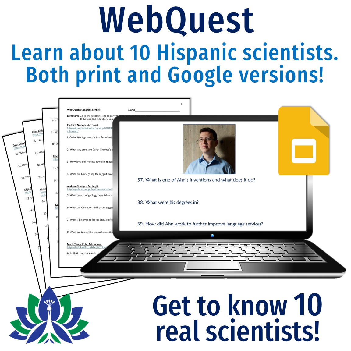 Hispanic Scientists WebQuest - Flying Colors Science