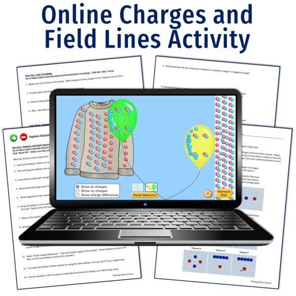 Electric Charges and Electric Force Activity Bundle - Flying Colors Science