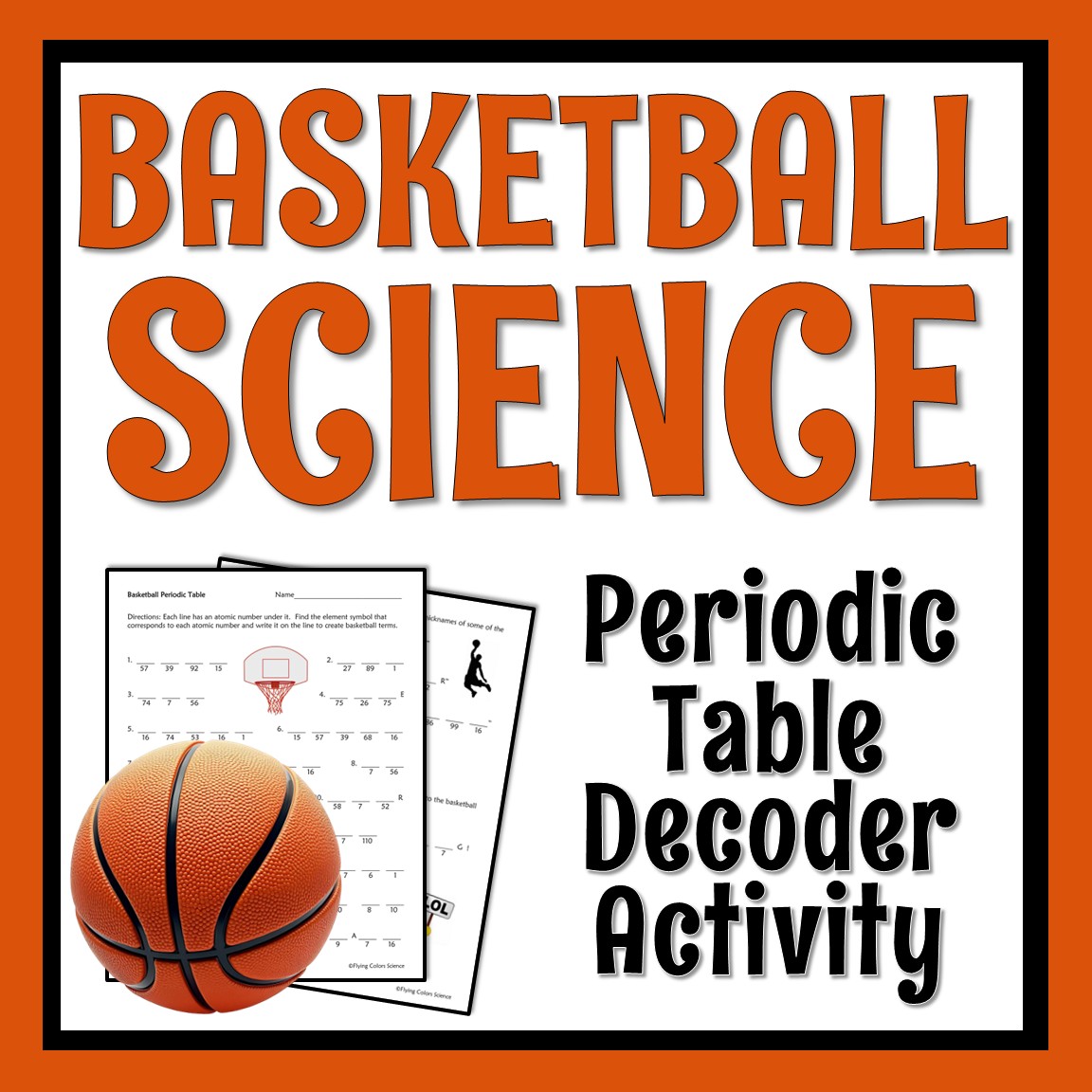 Basketball in Science Activity - Flying Colors Science