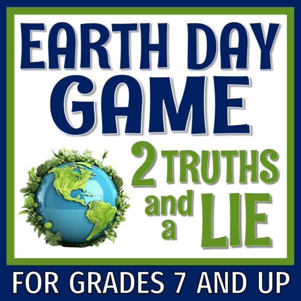 Earth Day Game for Middle or High School - Flying Colors Science